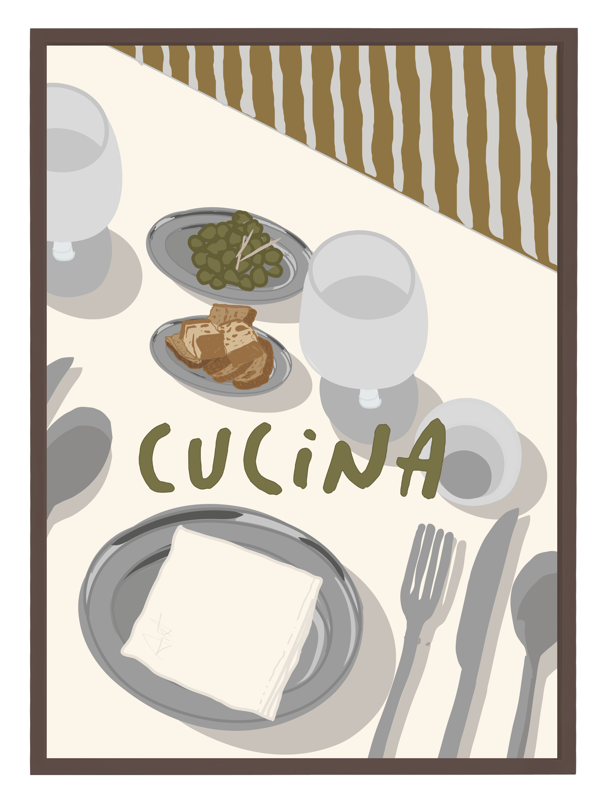 Cucina Poster – Ardworks Designs